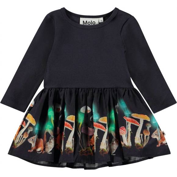 Molo | Dresses | New Molo Girls Candi Dress In Dark Blue | Poshmark